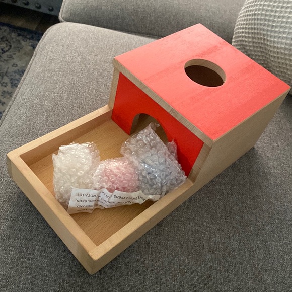nanayo | Toys | Object Permanence Box Box And 3 Balls Included | Poshmark